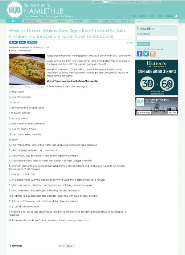 Hamlet Hub – Walrus Alley